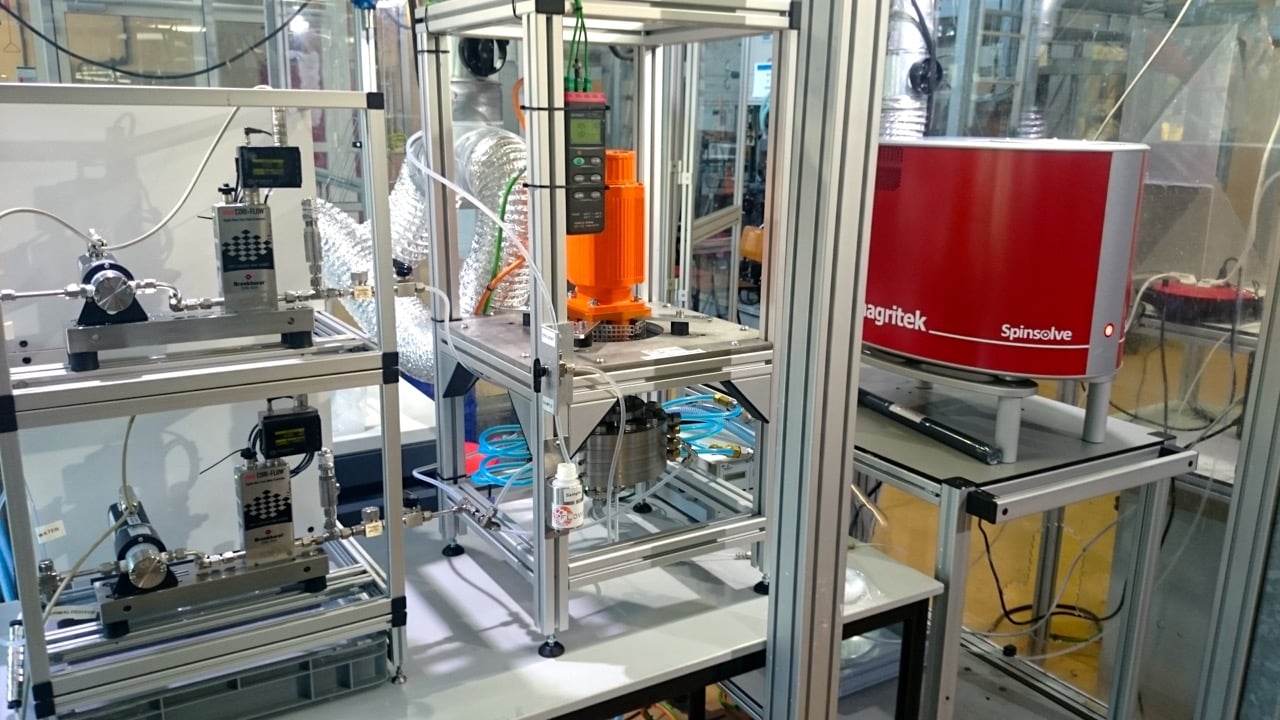 Spinsolve Nmr Spectrometer Used For Inline Monitoring Of Product Quality In A Continuous Flow