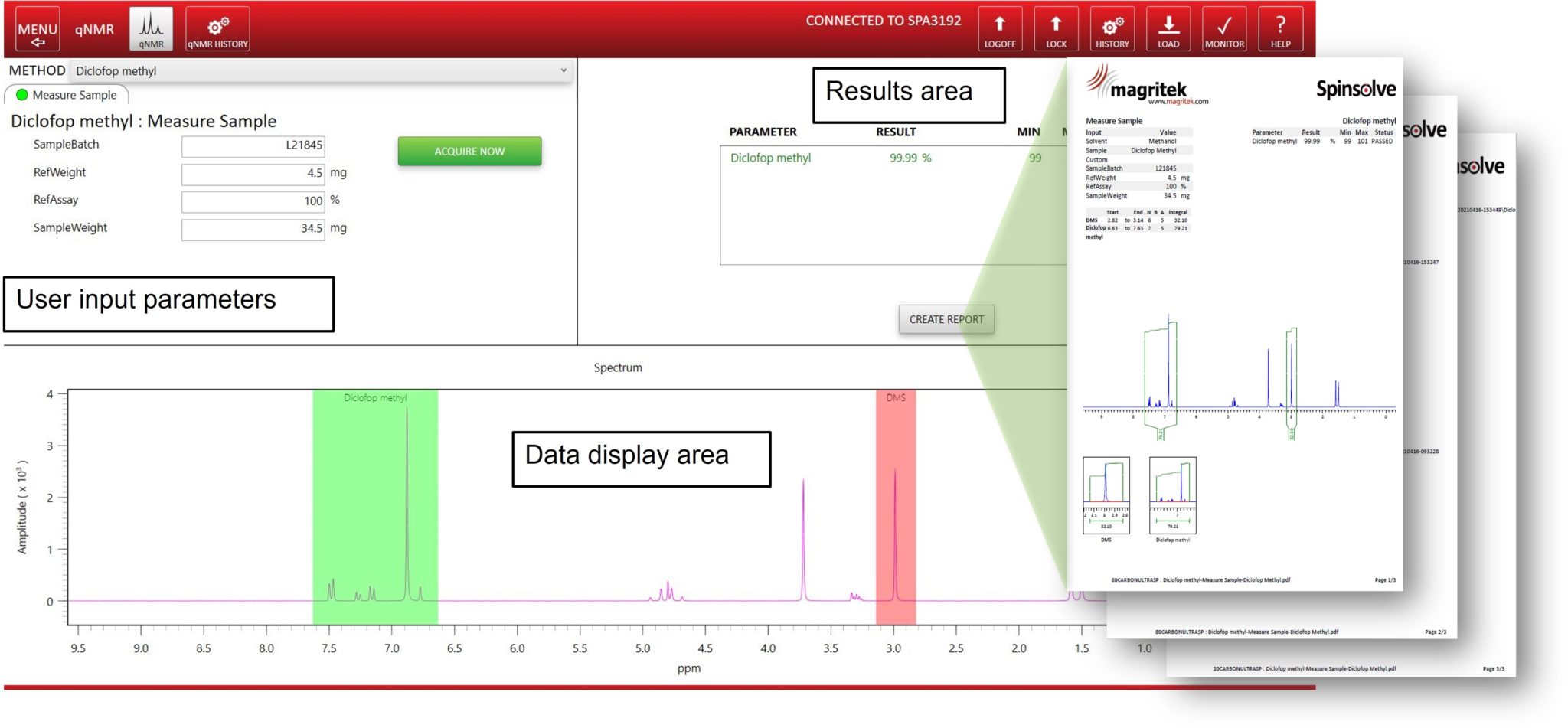 Magritek | qNMR Spinsolve Software Module